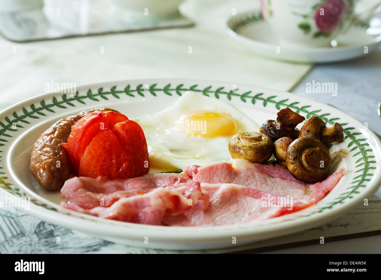 English breakfast set hi-res stock photography and images - Alamy