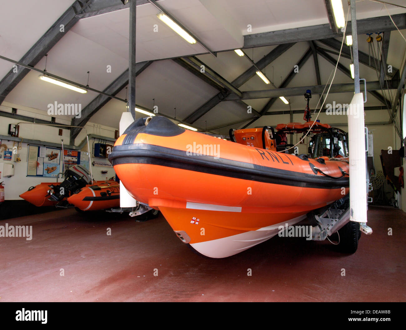 RNLI lifeboat station, Looe, Cornwall, UK 2013 Stock Photo - Alamy