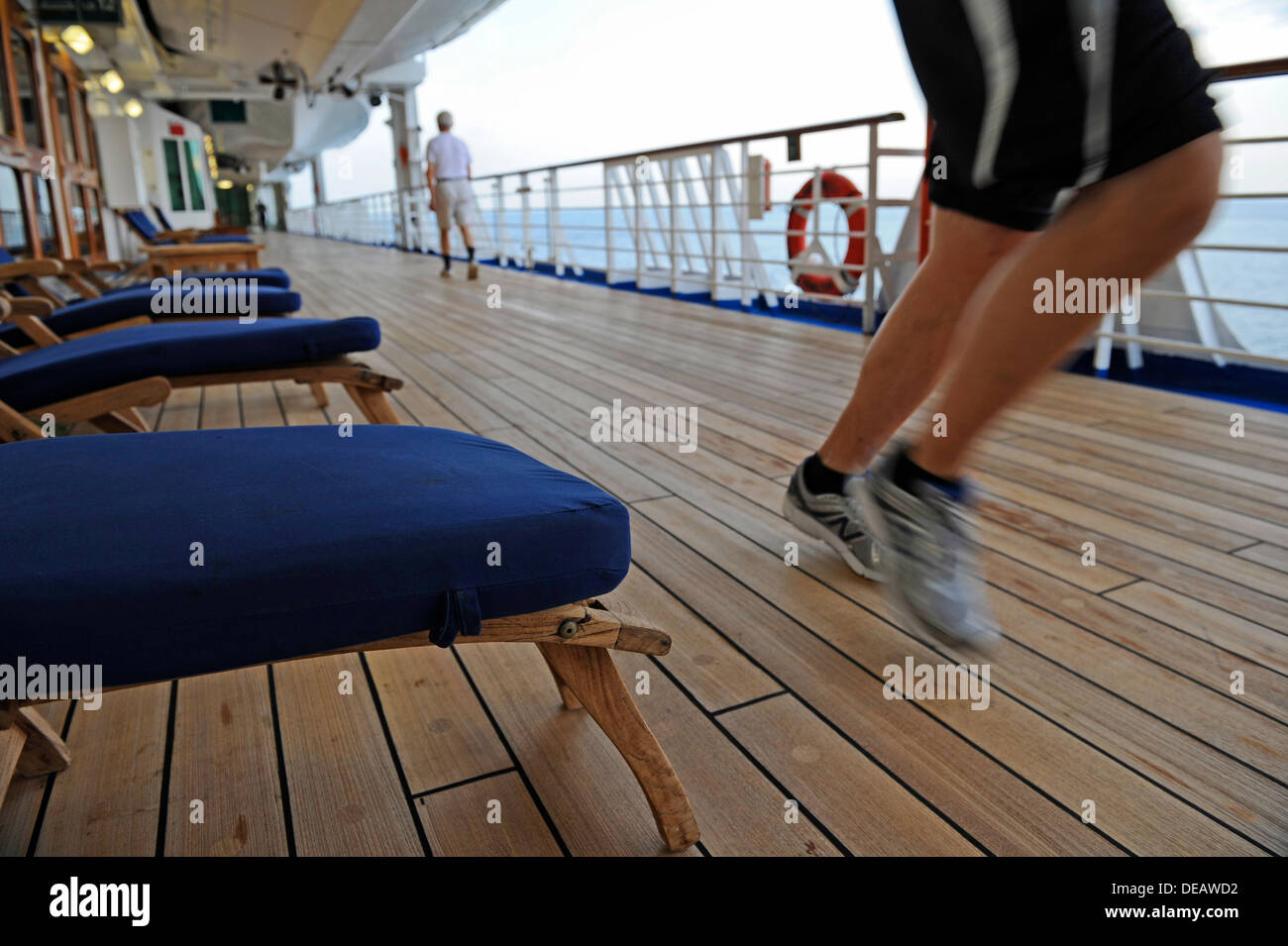 Exercise on cruise ship hi-res stock photography and images - Alamy