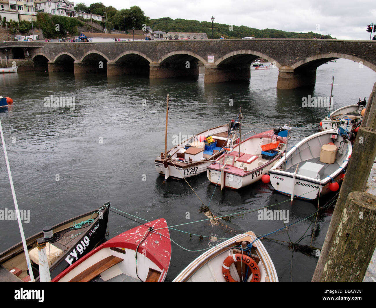 Looe Bridge, Cornwall, UK 2013 Stock Photo - Alamy