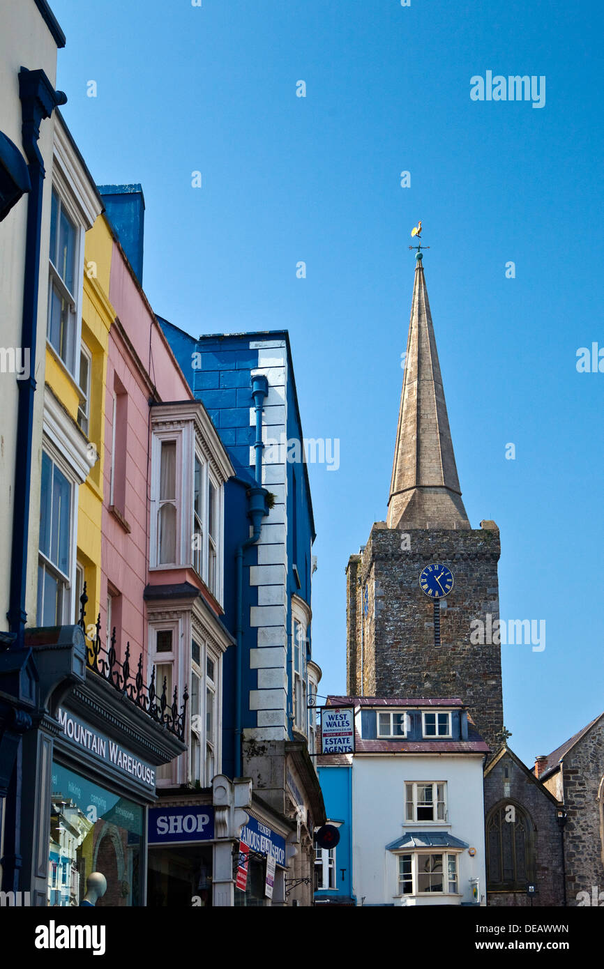 St Mary's Church, Tenby, Pembrokeshire, Wales, UK Stock Photo - Alamy
