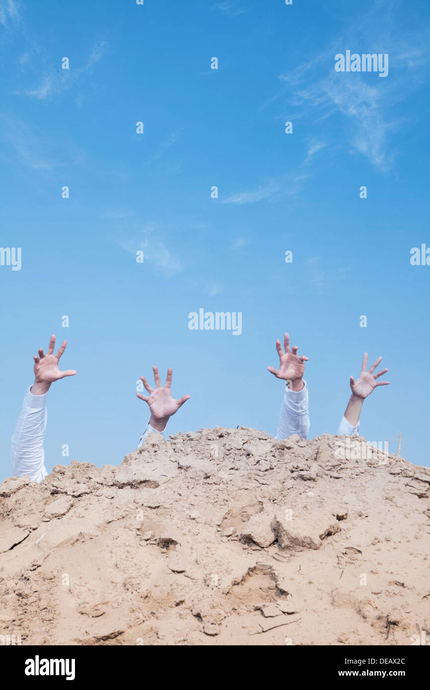 Arm reaching behind hi-res stock photography and images - Alamy