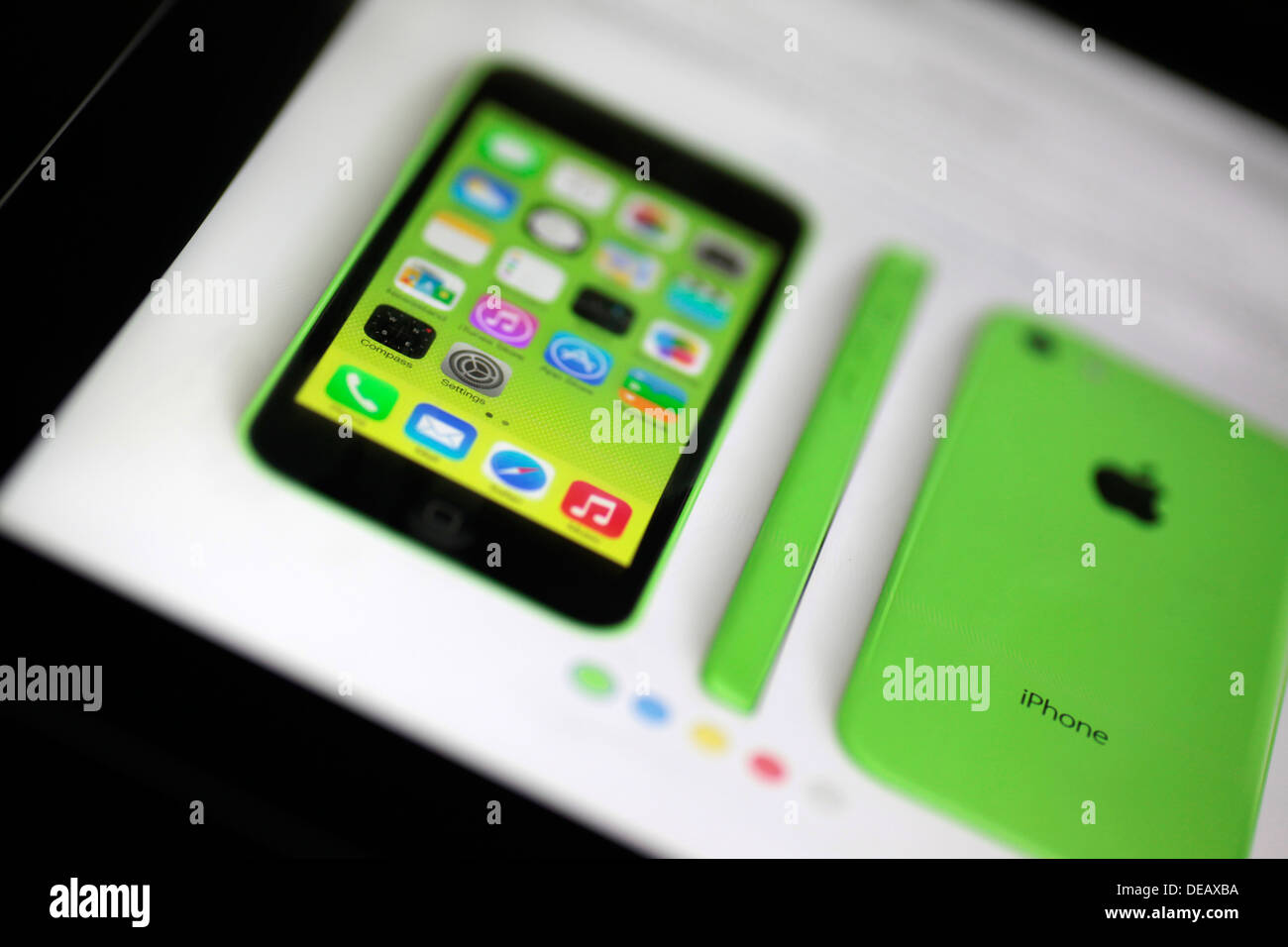 Iphone 5c Colors Green