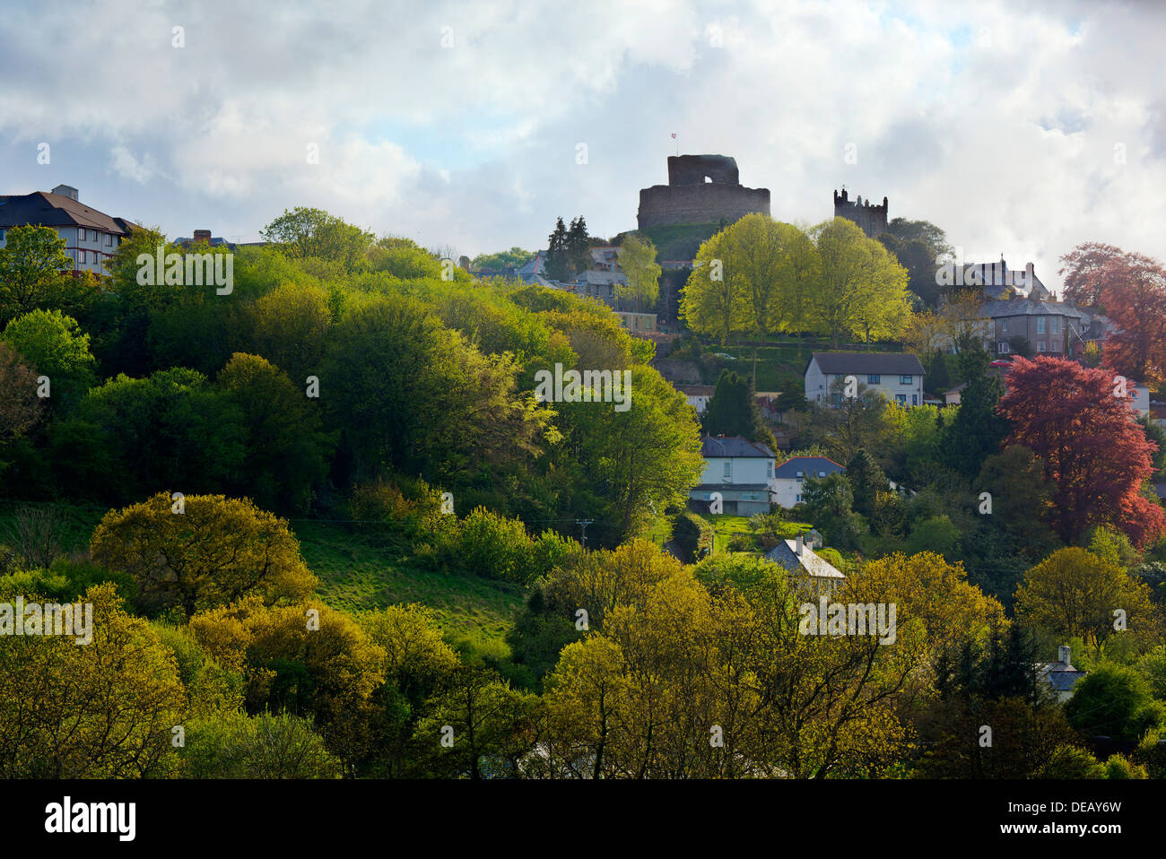 Gateway to cornwall town devon cornwall border hi-res stock photography ...
