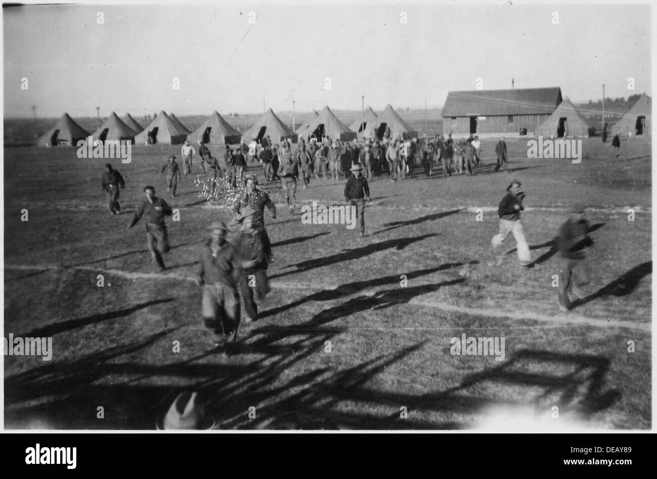 Workers report to their foremen, demonstrating a strong work ethic and ...