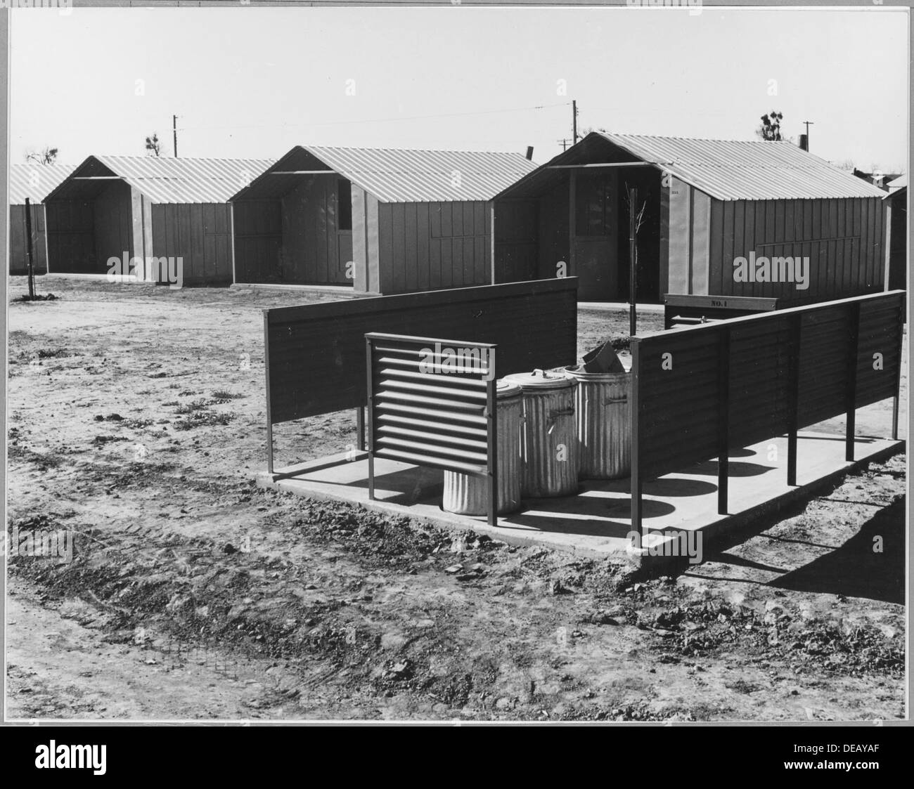 This photograph shows a garbage disposal unit in Sutter County, near ...