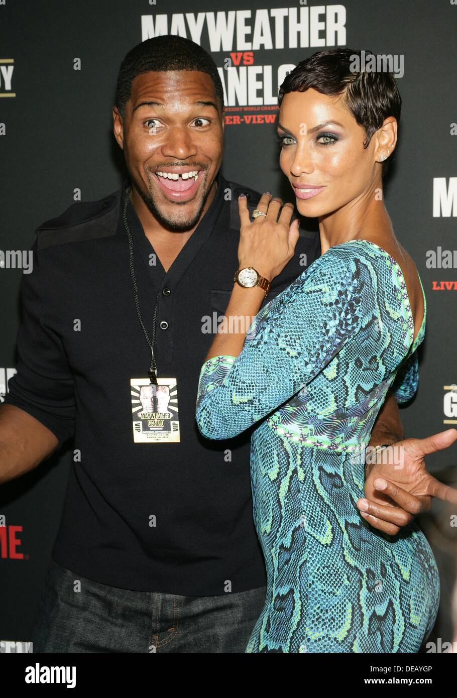 Las Vegas, NV. 14th Sep, 2013. Michael Strahan, Nicole Murphy at ...