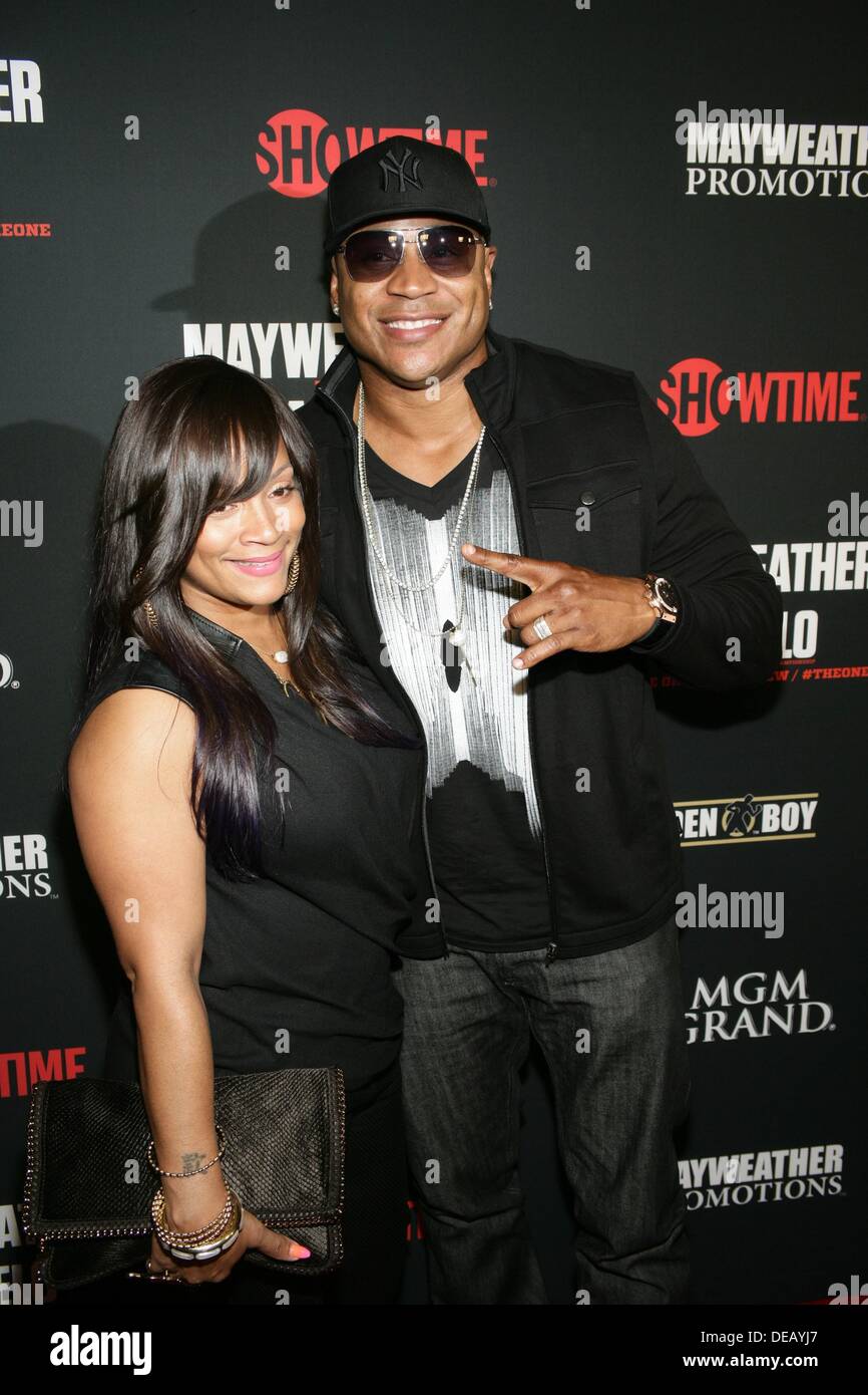 Las Vegas, NV. 14th Sep, 2013. Simone Johnson, LL Cool J at arrivals ...