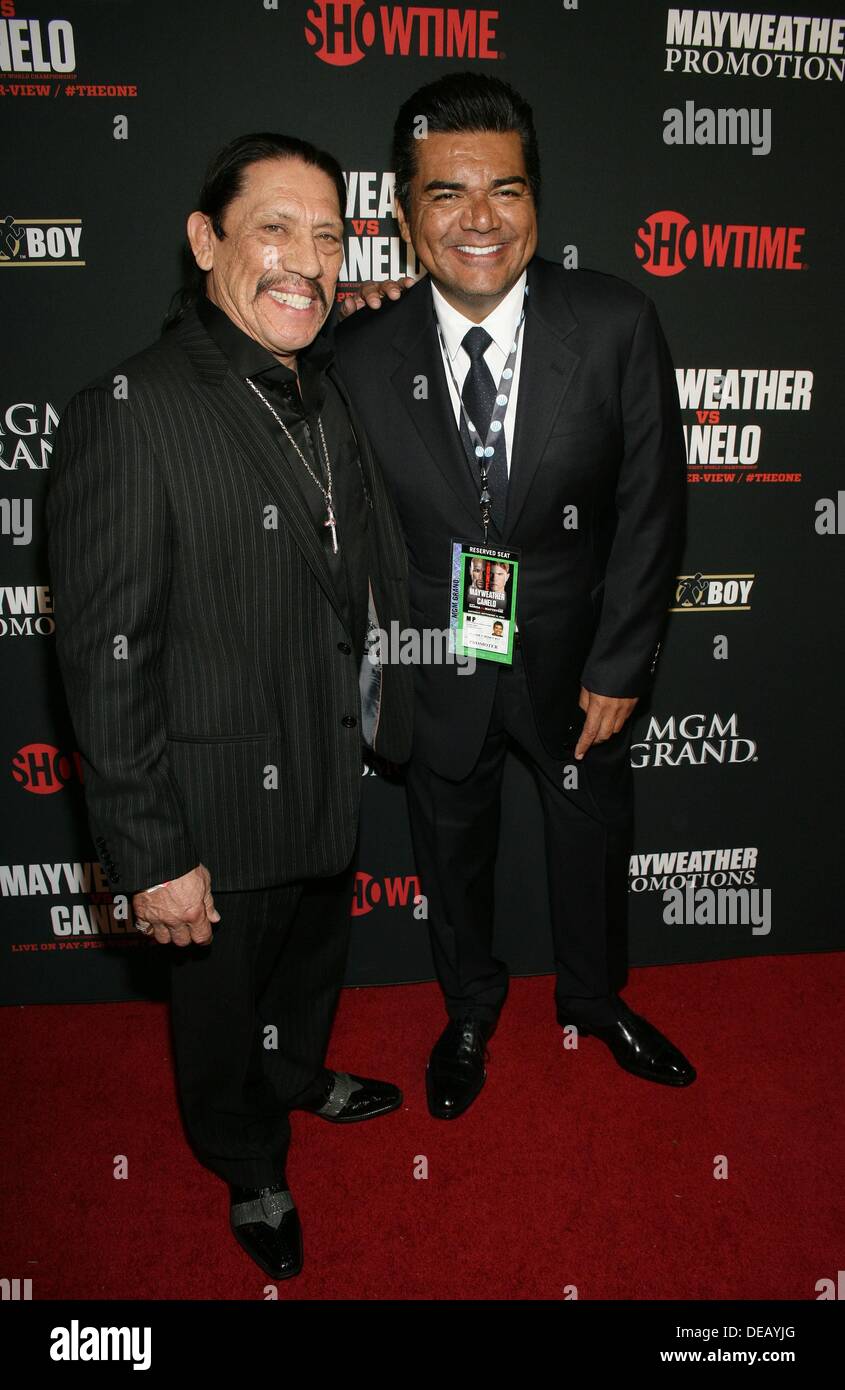 Las Vegas, NV. 14th Sep, 2013. Danny Trejo, George Lopez at arrivals ...