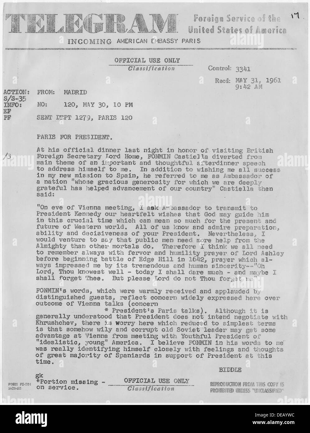 Vintage telegram hi-res stock photography and images - Alamy