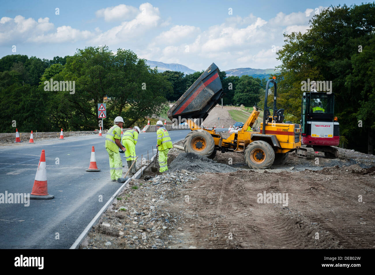 Welsh road infrastructure hi-res stock photography and images - Alamy