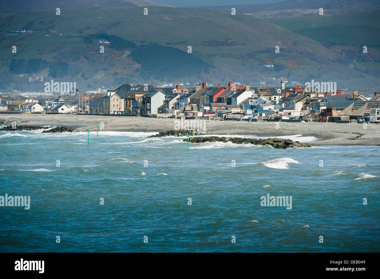Borth village seaside wales hi-res stock photography and images - Alamy