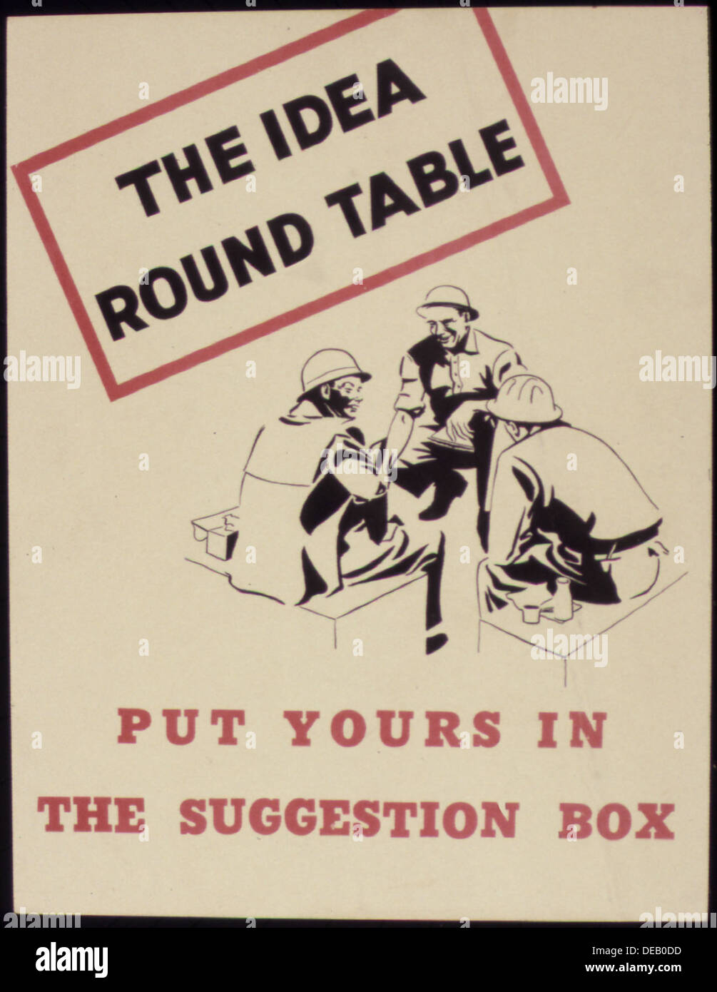 This title refers to an initiative called 'The Idea Round Table ...