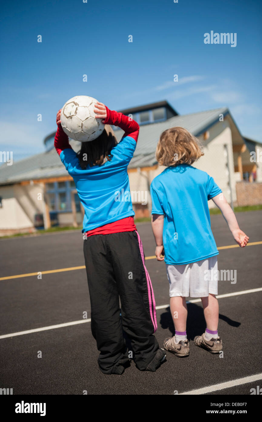 Primary school children playground hi-res stock photography and images ...