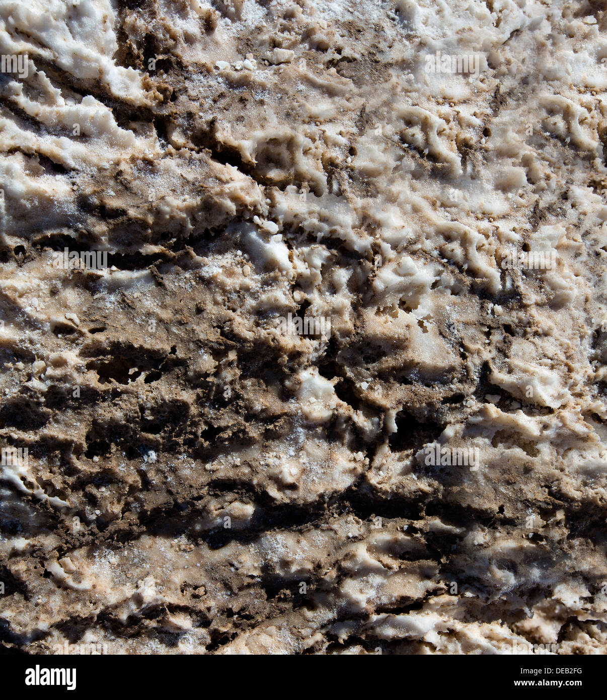 Devils golf course Death Valley salt clay formations National Park ...