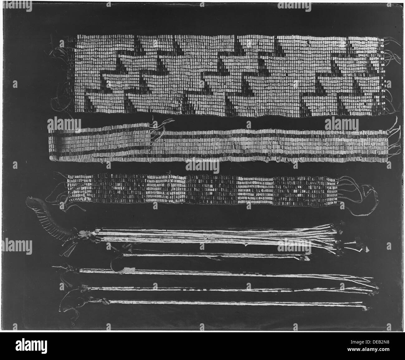 Wampum belts hi-res stock photography and images - Alamy