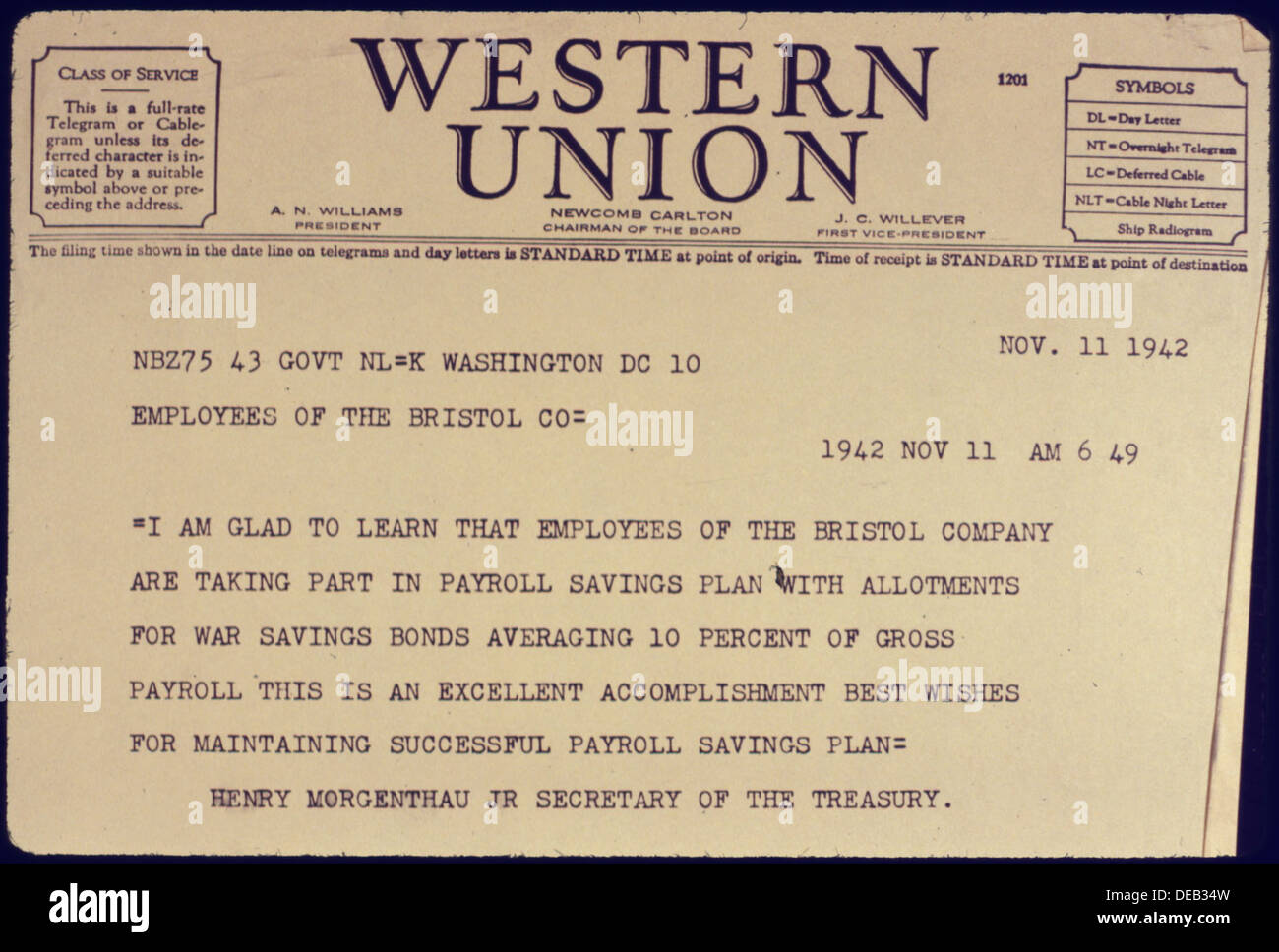 Vintage western union hi-res stock photography and images - Alamy