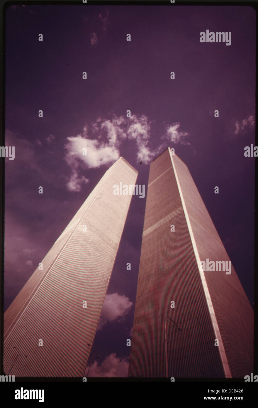 The World Trade Center in New York City, once the tallest buildings in ...