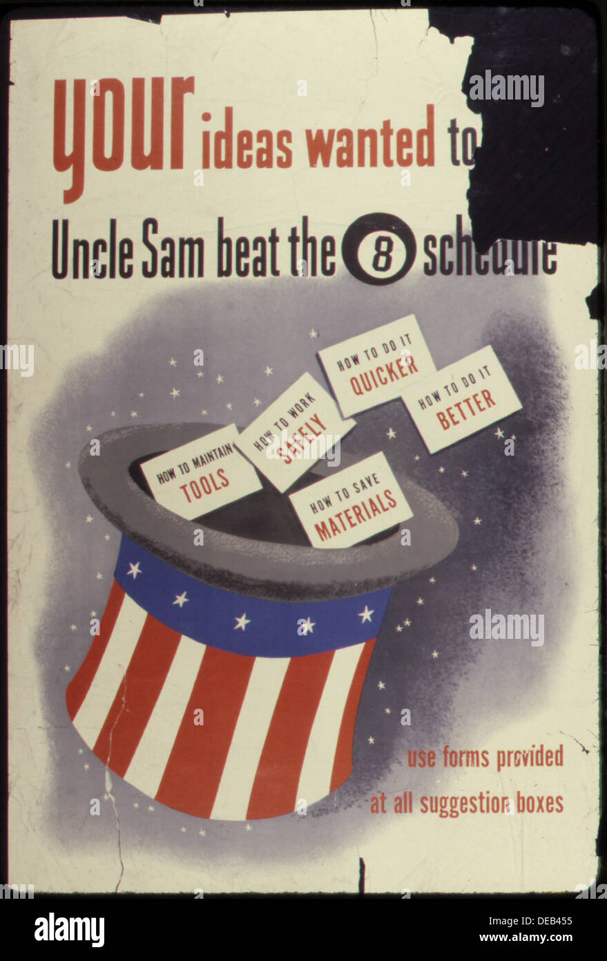 A World War II-era poster featuring Uncle Sam with the message 'Your ...
