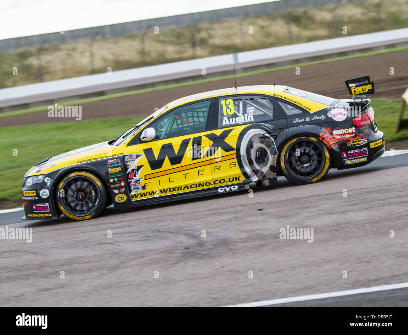 Rockingham, UK. 15th Sep, 2013. BTCC race day at Rockingham in UK ...