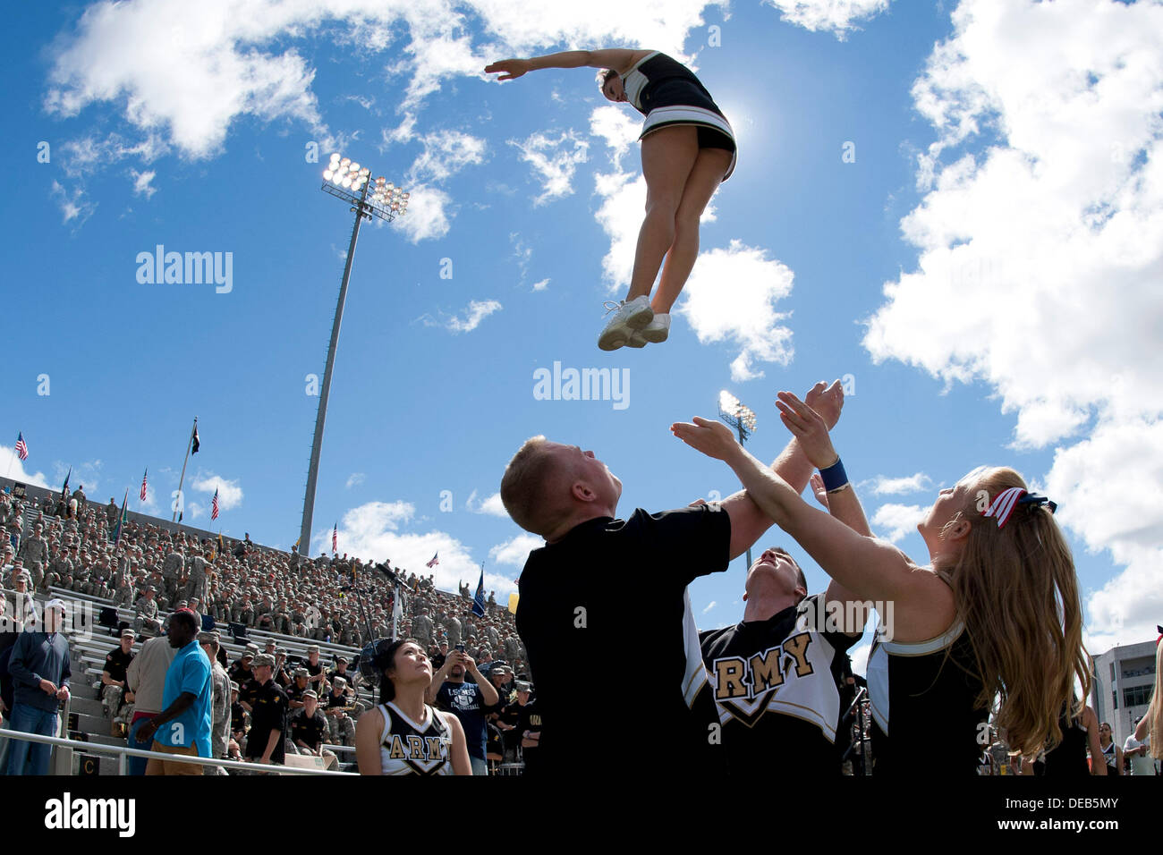 West point army cheer army hi-res stock photography and images - Alamy