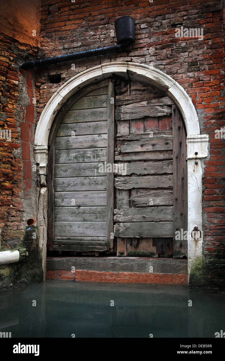 Venice water door hi-res stock photography and images - Alamy