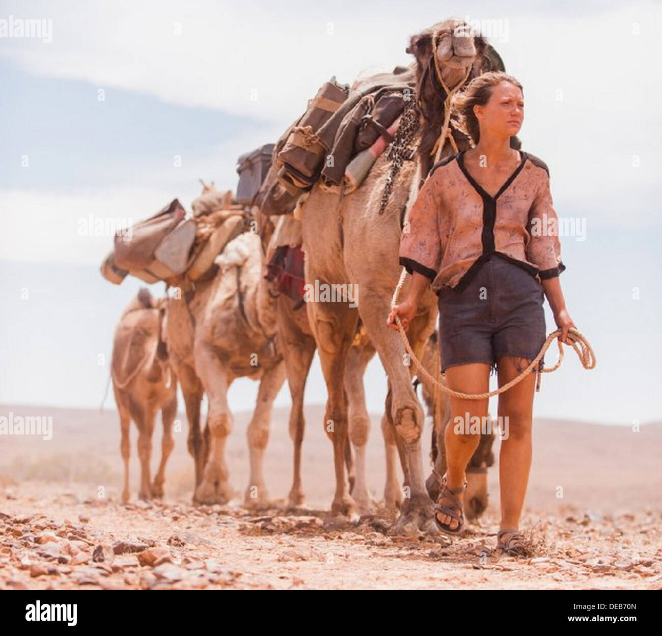 TRACKS 2013 See-Saw Films production with Mia Wasikowska Stock Photo ...