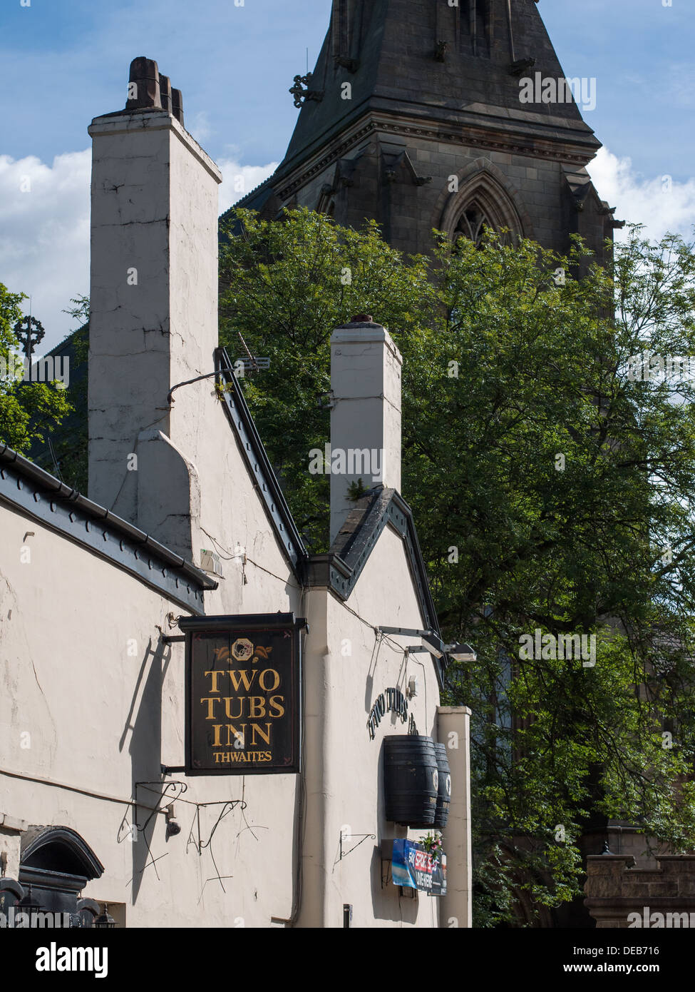 Two Tubs Inn, Bury, Lancashire Stock Photo - Alamy