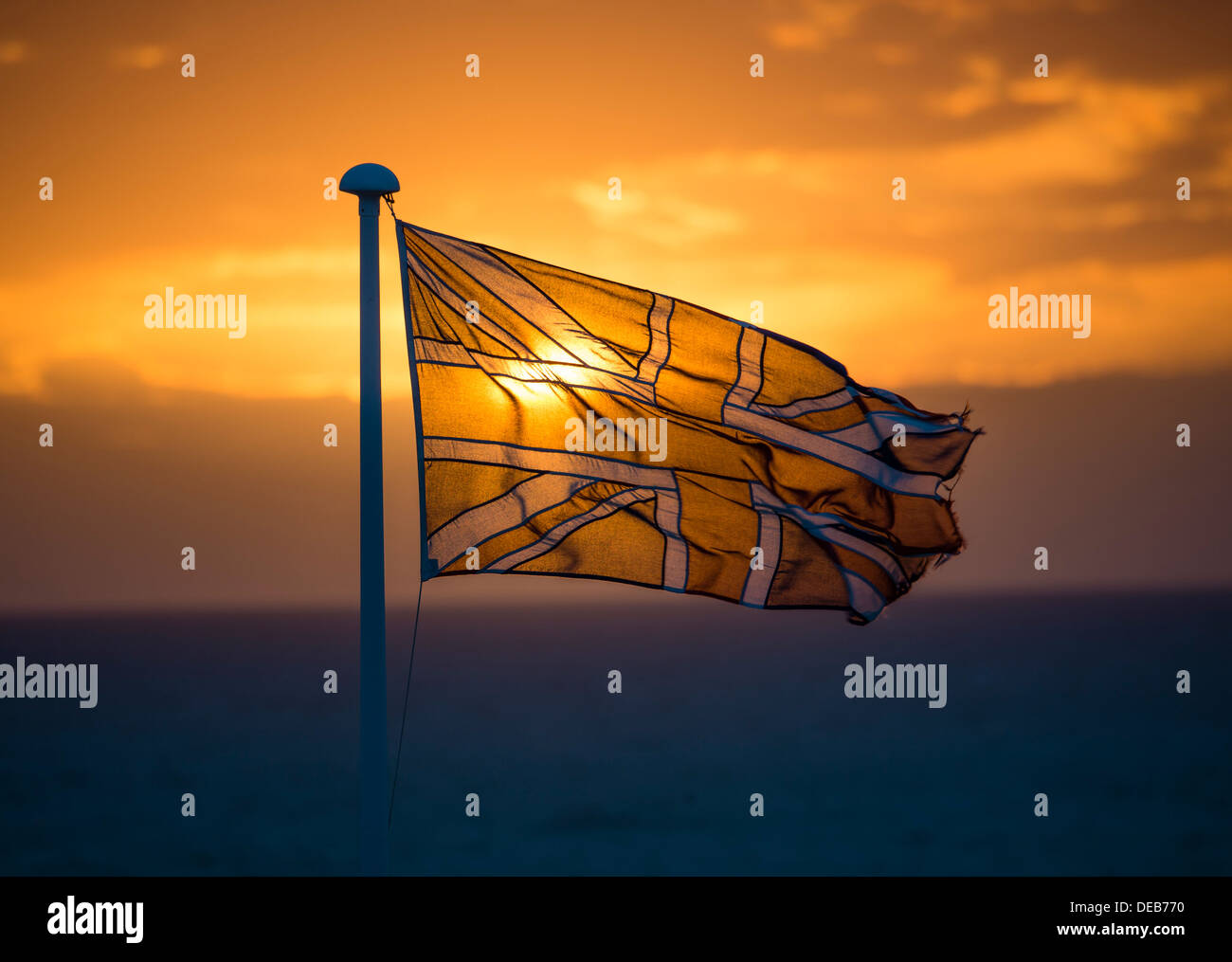 Union jack flag banner hi-res stock photography and images - Alamy