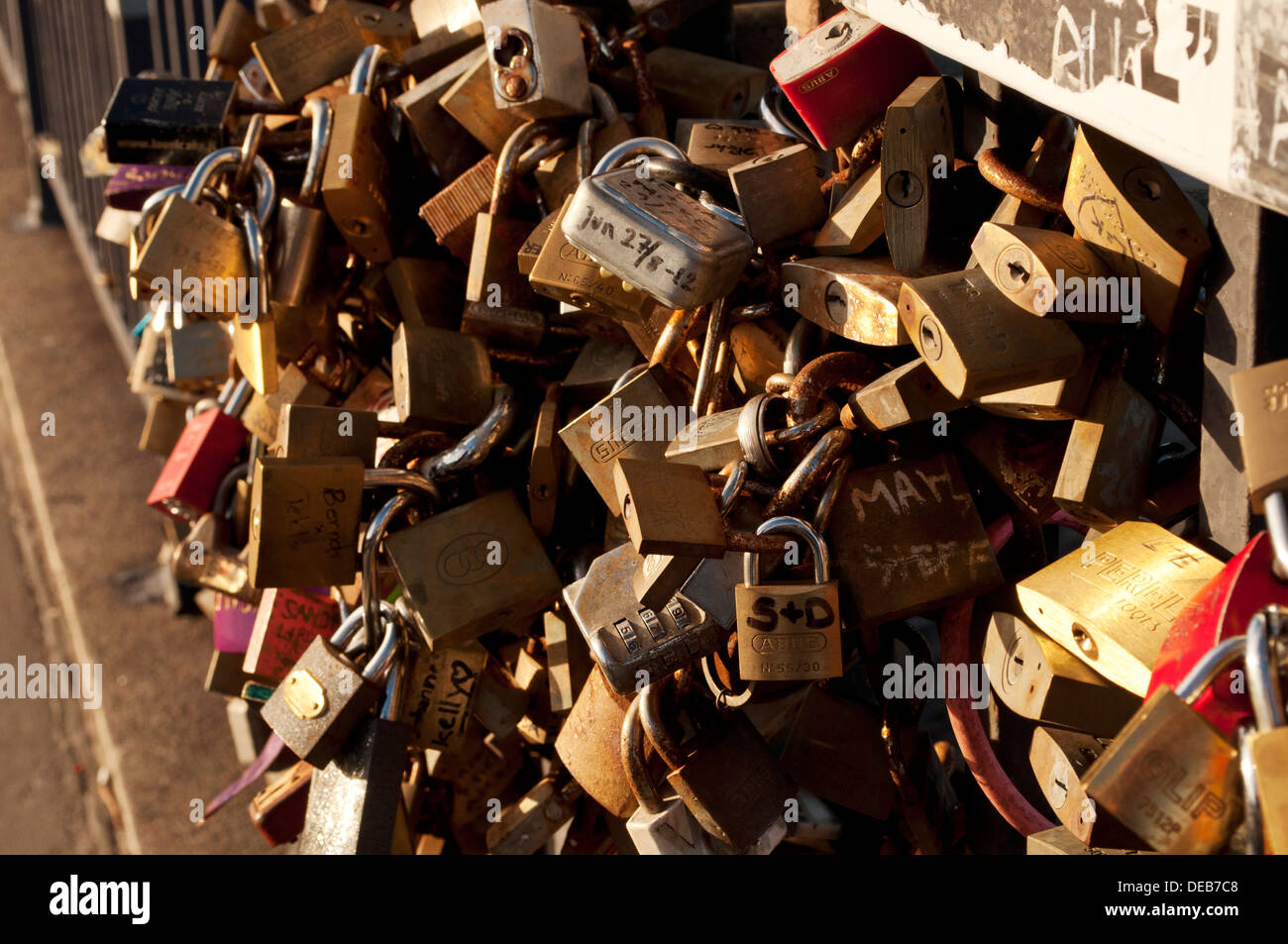 Custom padlocks hi-res stock photography and images - Alamy