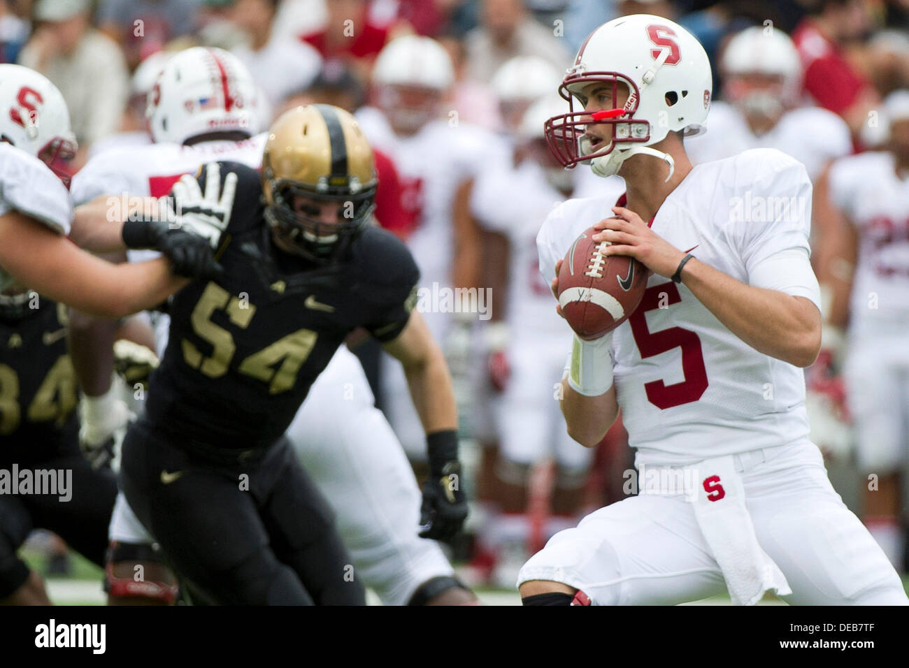 West Point, NY, USA. 14th Sep, 2013. September 14, 2013: Stanford ...