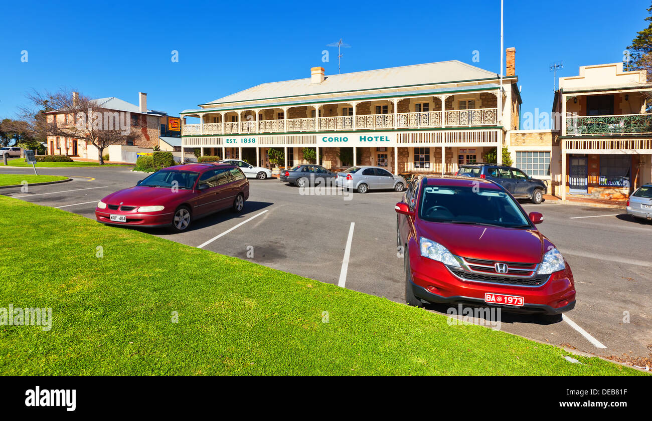 Australasian Corio Hotel old historical heritage Murray River Goolwa ...