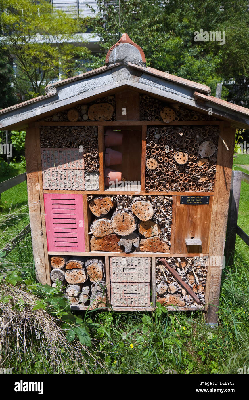 Log garden insects hi-res stock photography and images - Alamy