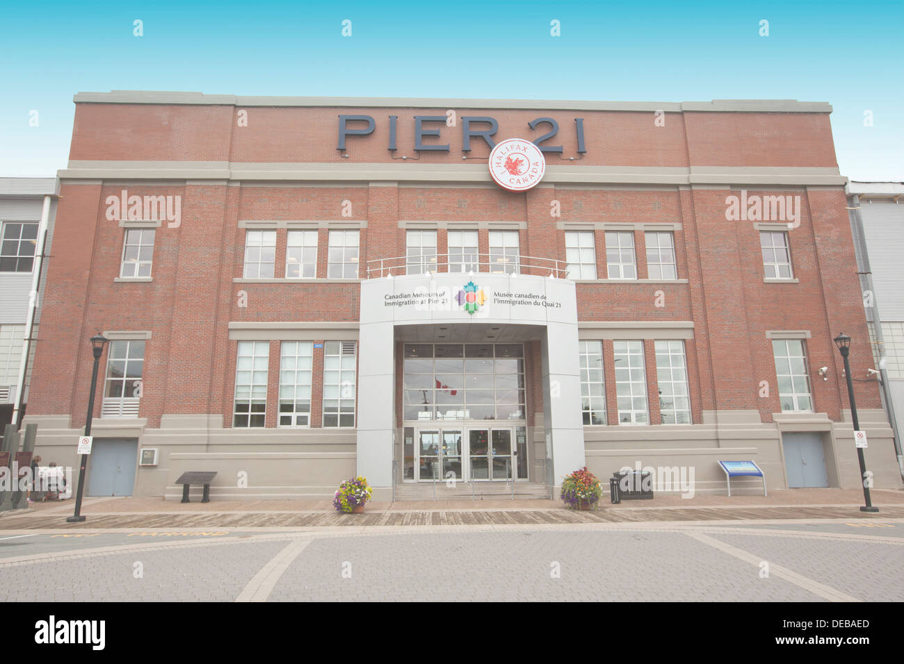 Canadian Museum of Immigration at Pier 21 Halifax Nova Scotia Stock ...