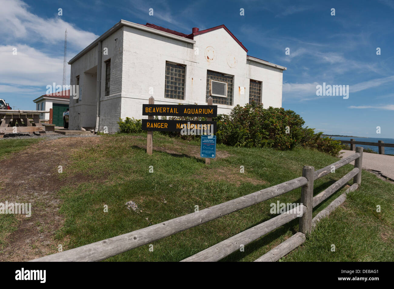 Beavertail lighthouse 1749 hi-res stock photography and images - Alamy