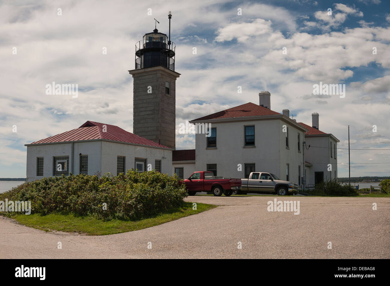 Beavertail lighthouse 1749 hi-res stock photography and images - Alamy