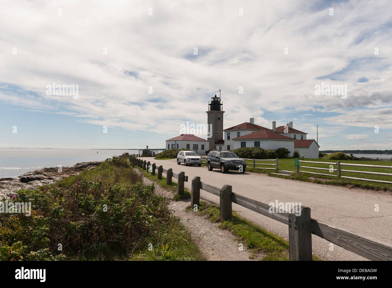 Beavertail Lighthouse, built in 1749, was and still is the premier ...