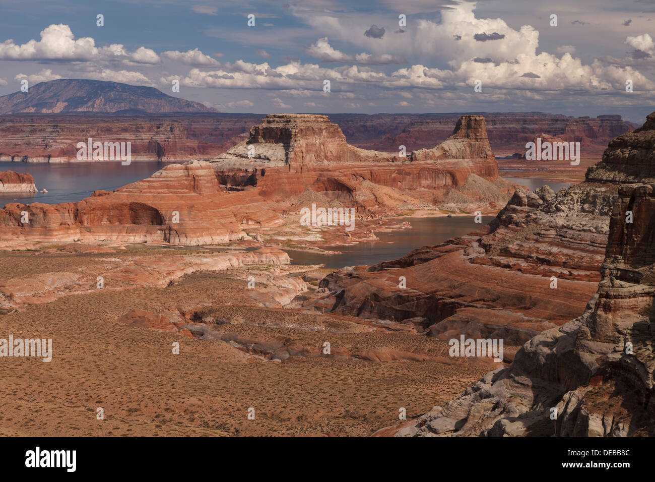 Alstrom Point and Lake Powell Stock Photo - Alamy