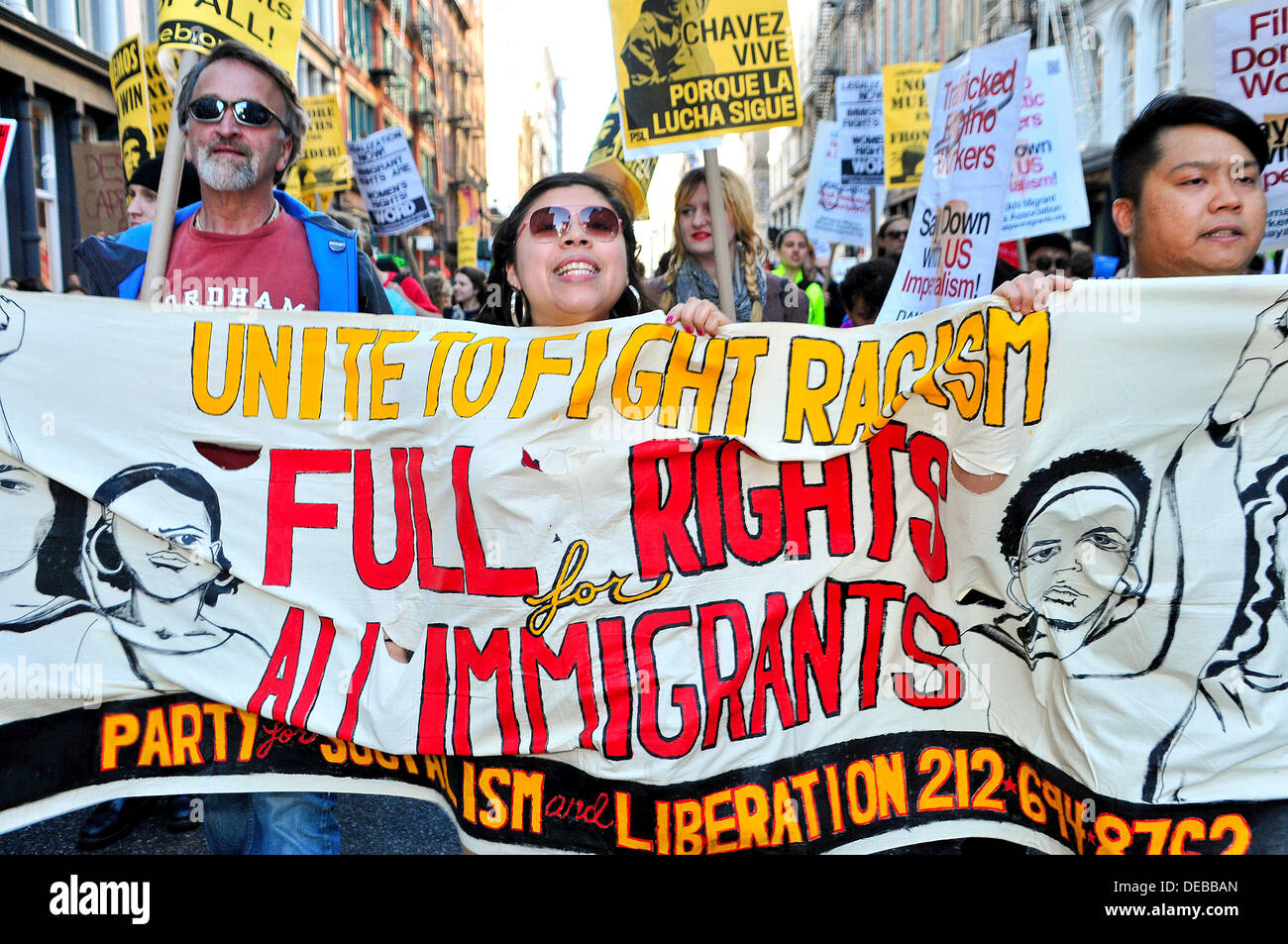 May Day 2013, International Worker’s Day, New York City, Union Square ...
