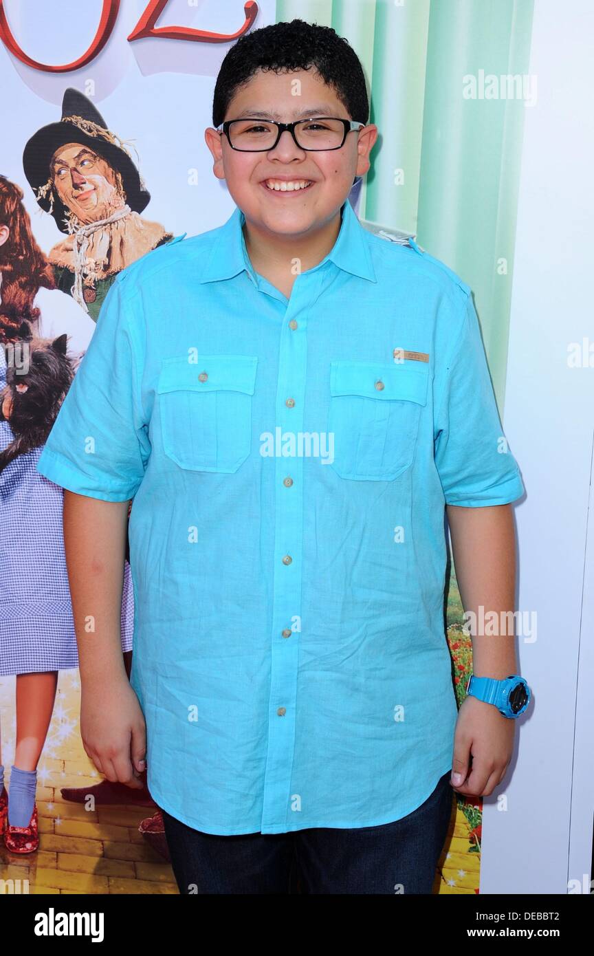 Los Angeles, CA. 15th Sep, 2013. Rico Rodriguez at arrivals for THE ...