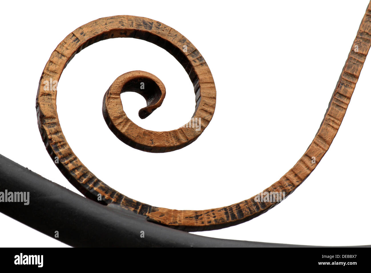 Iron spiral hi-res stock photography and images - Alamy
