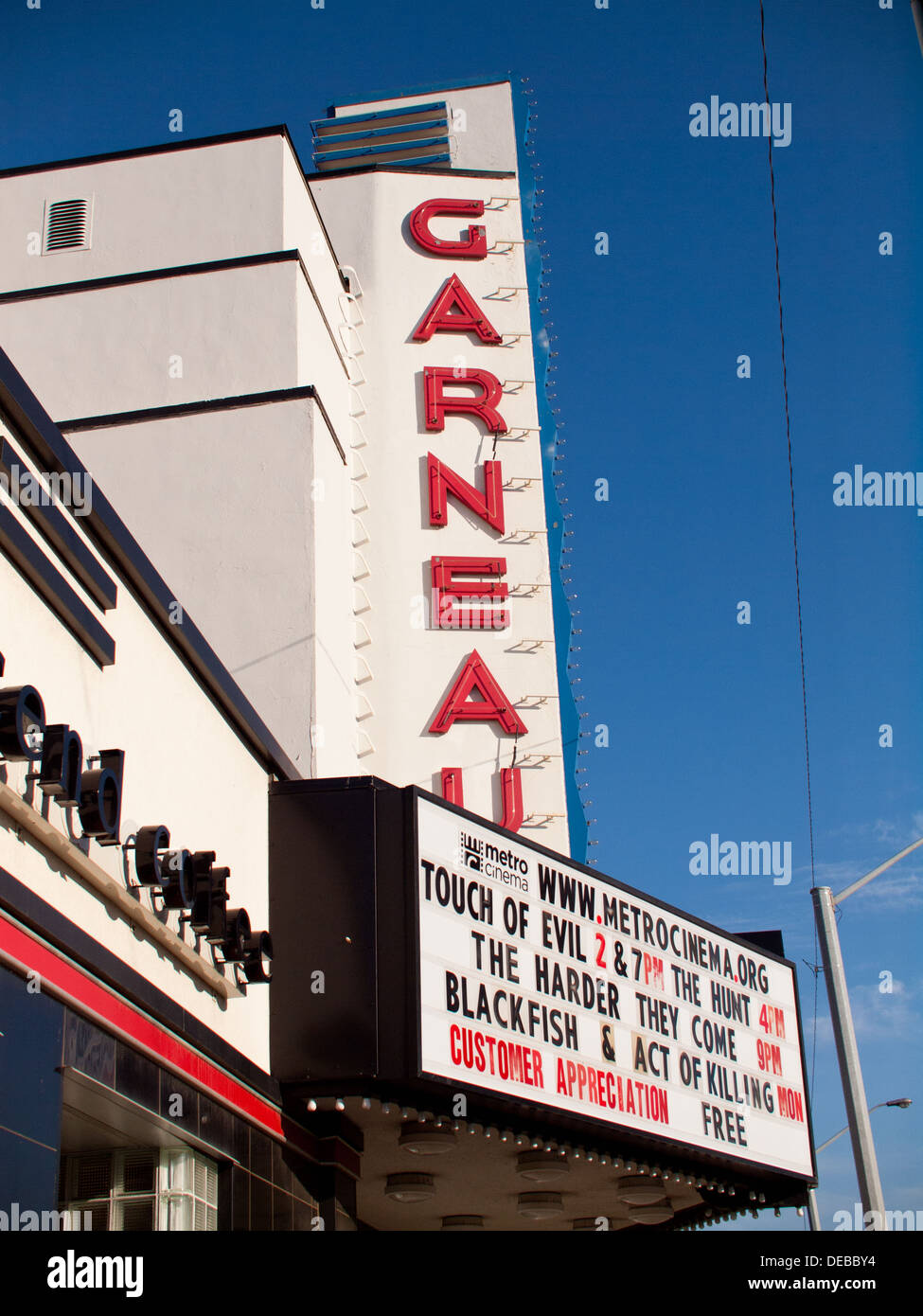 This historic Garneau Theatre in Edmonton, Alberta, Canada Stock Photo ...