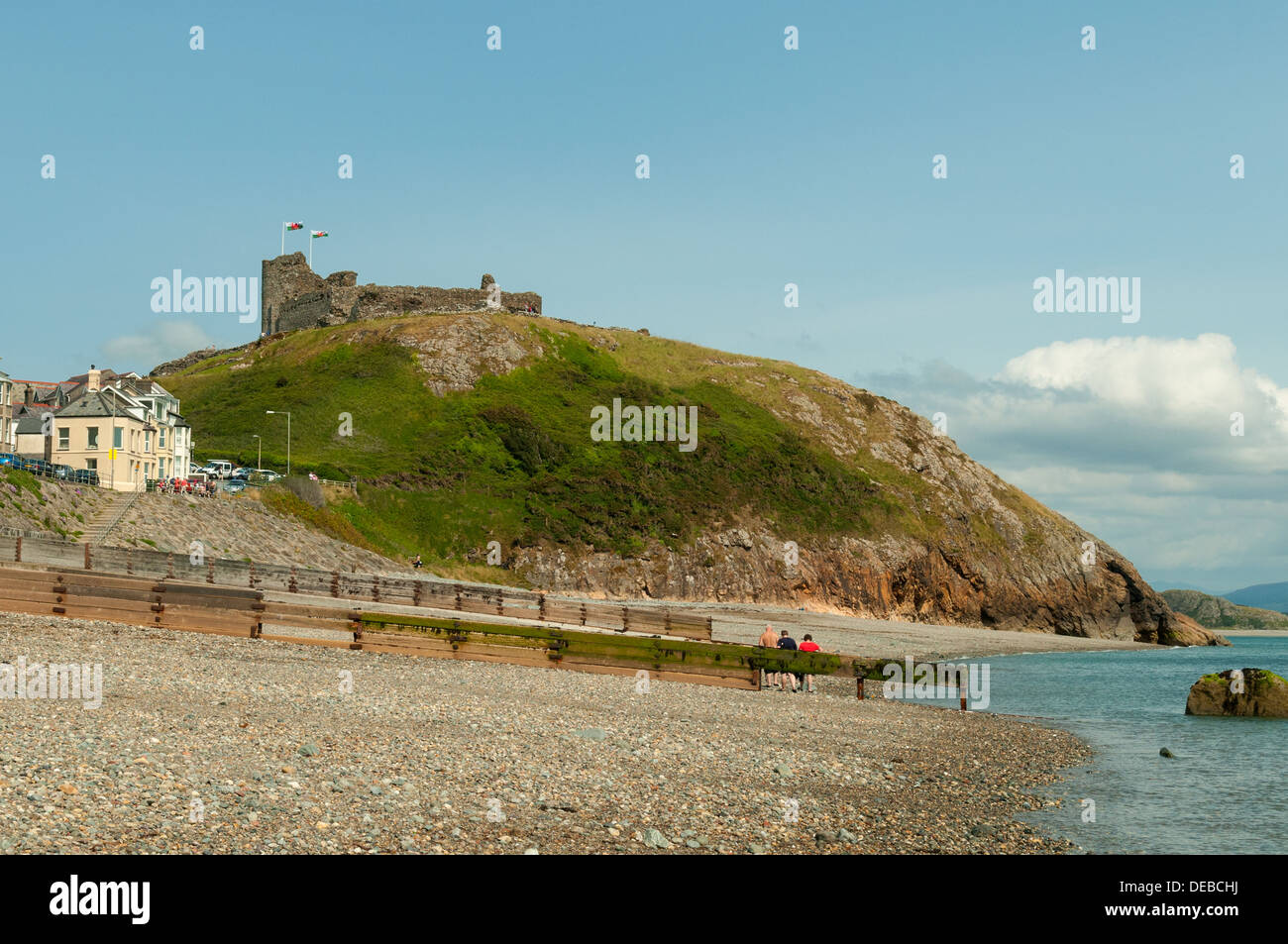 Criccieth Castle, Criccieth, Gwynedd, Wales Stock Photo - Alamy