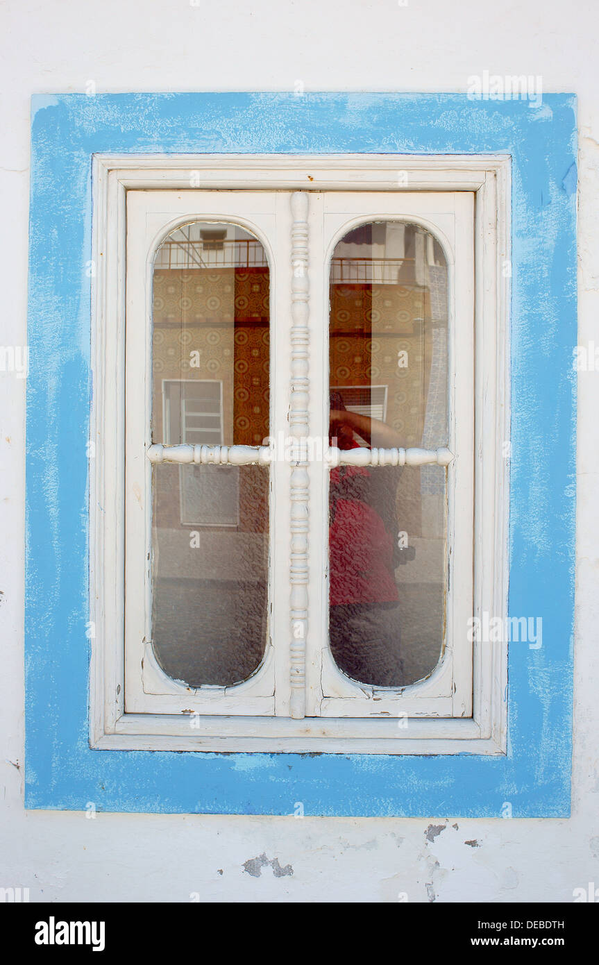 Algarvian window Algarve Portugal Stock Photo - Alamy