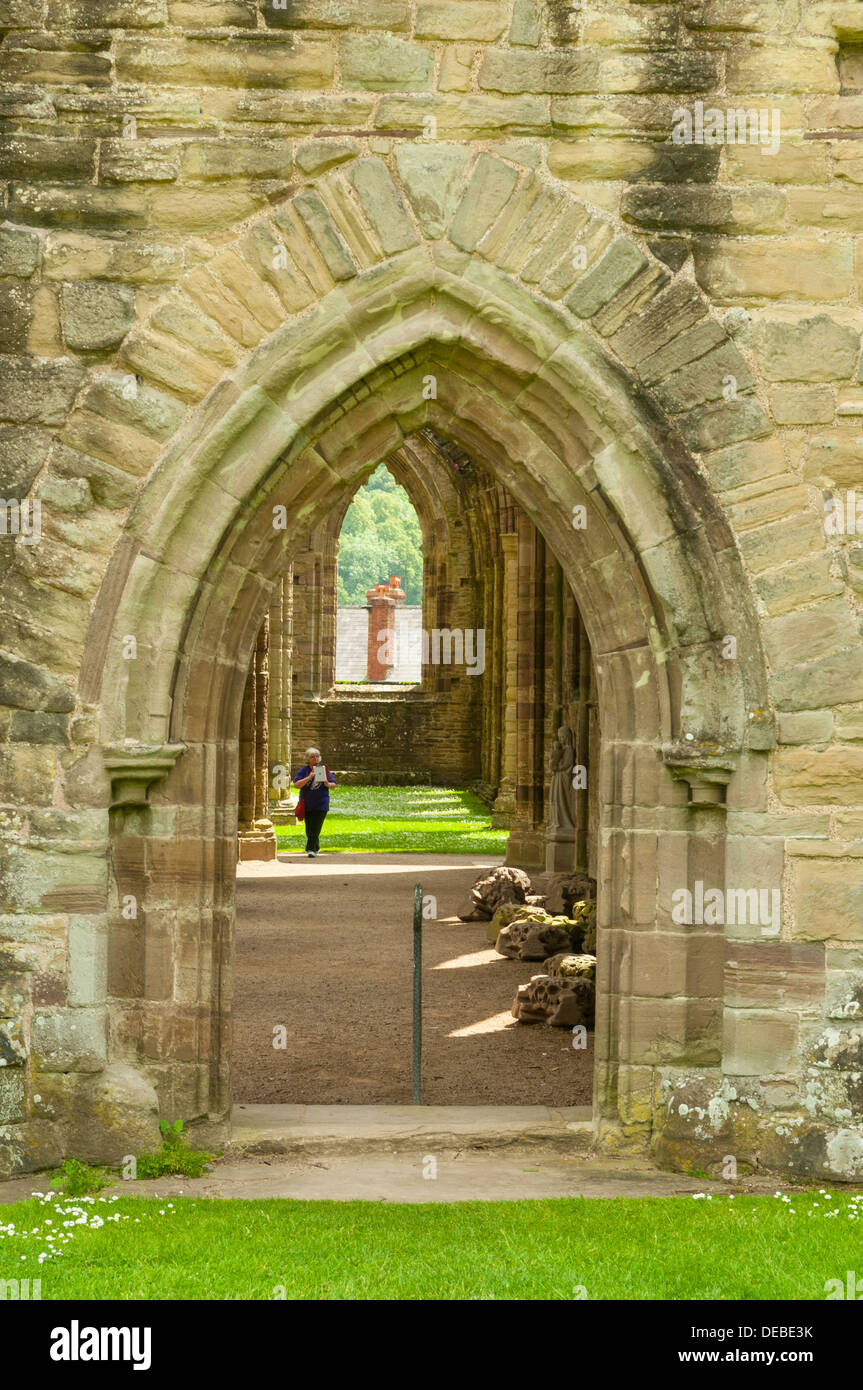 Tintern Abbey, Monmouthshire, Wales Stock Photo - Alamy