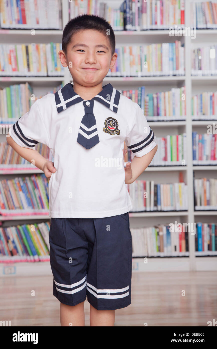 Student Wearing School Uniform Stock Photo - Alamy