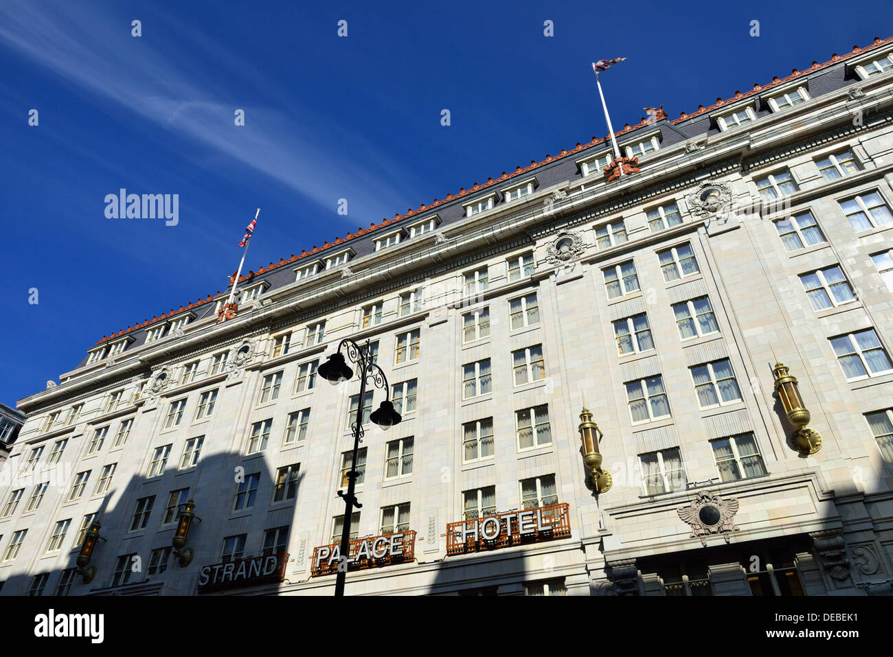 Strand Palace Hotel, 372 Strand, London WC2R, United Kingdom Stock ...