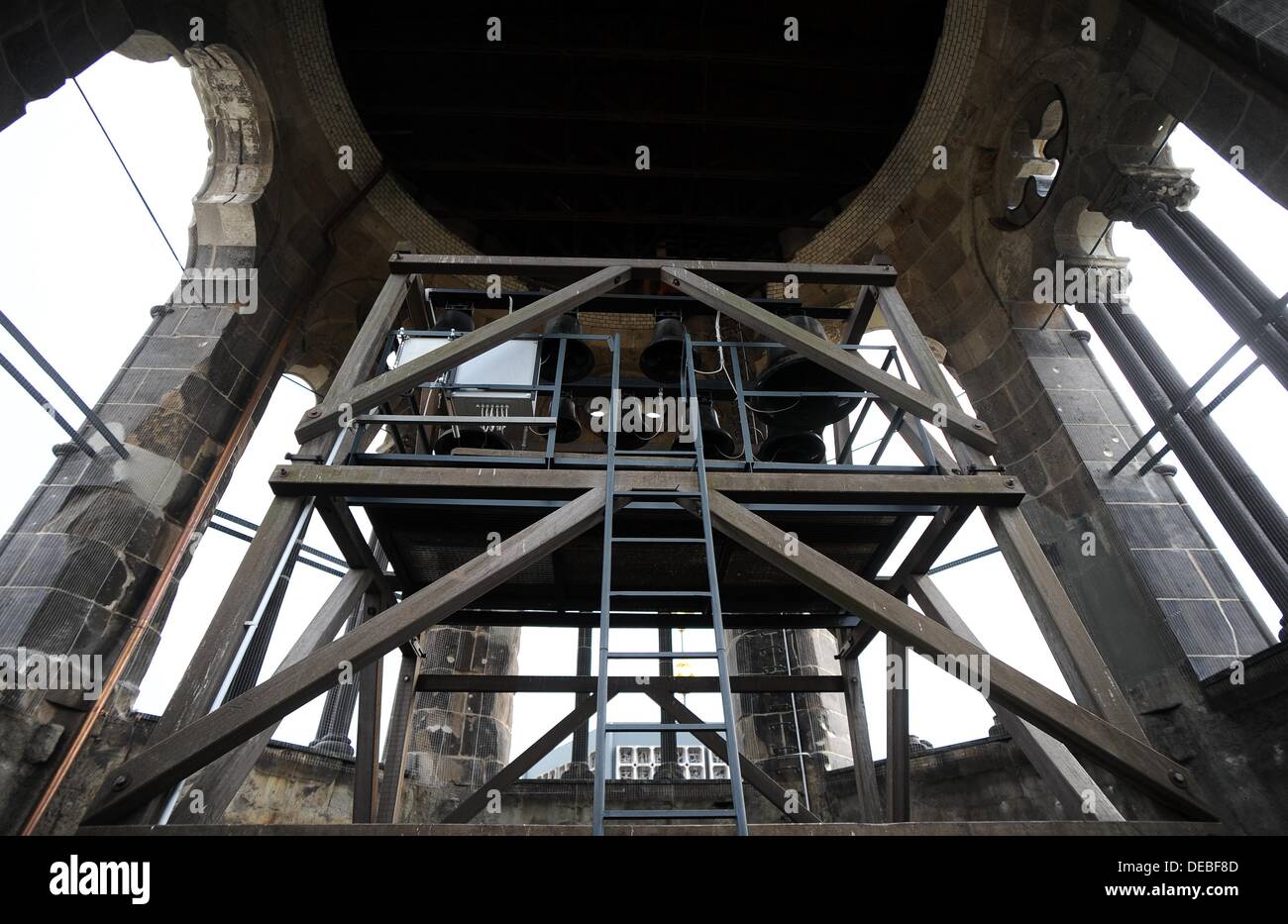 Berlin, Germany. 15th Sep, 2013. The bells of the Kaiser Wilhelm ...