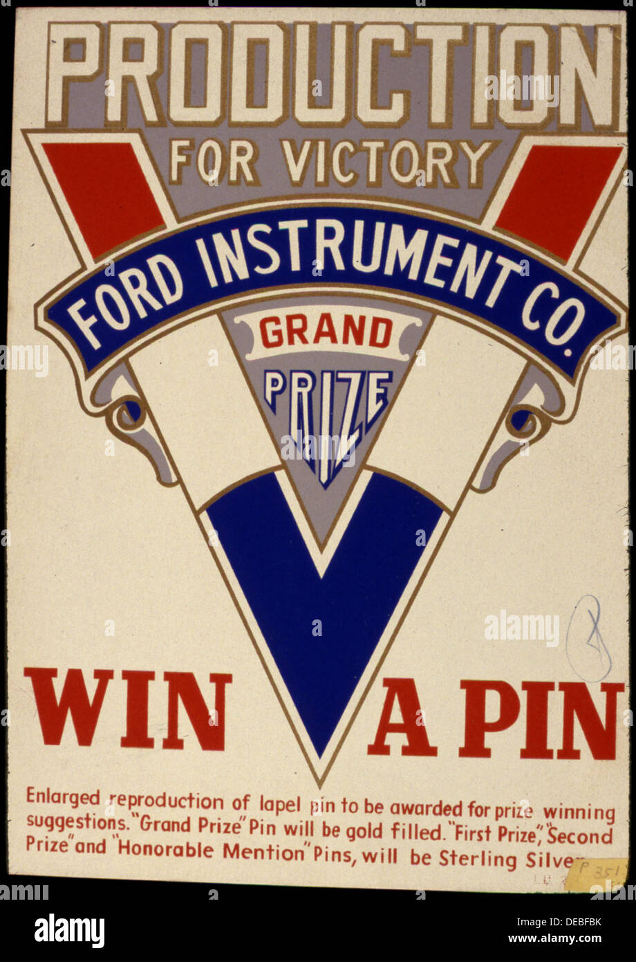 This advertisement promotes the 'Production For Victory' campaign by ...