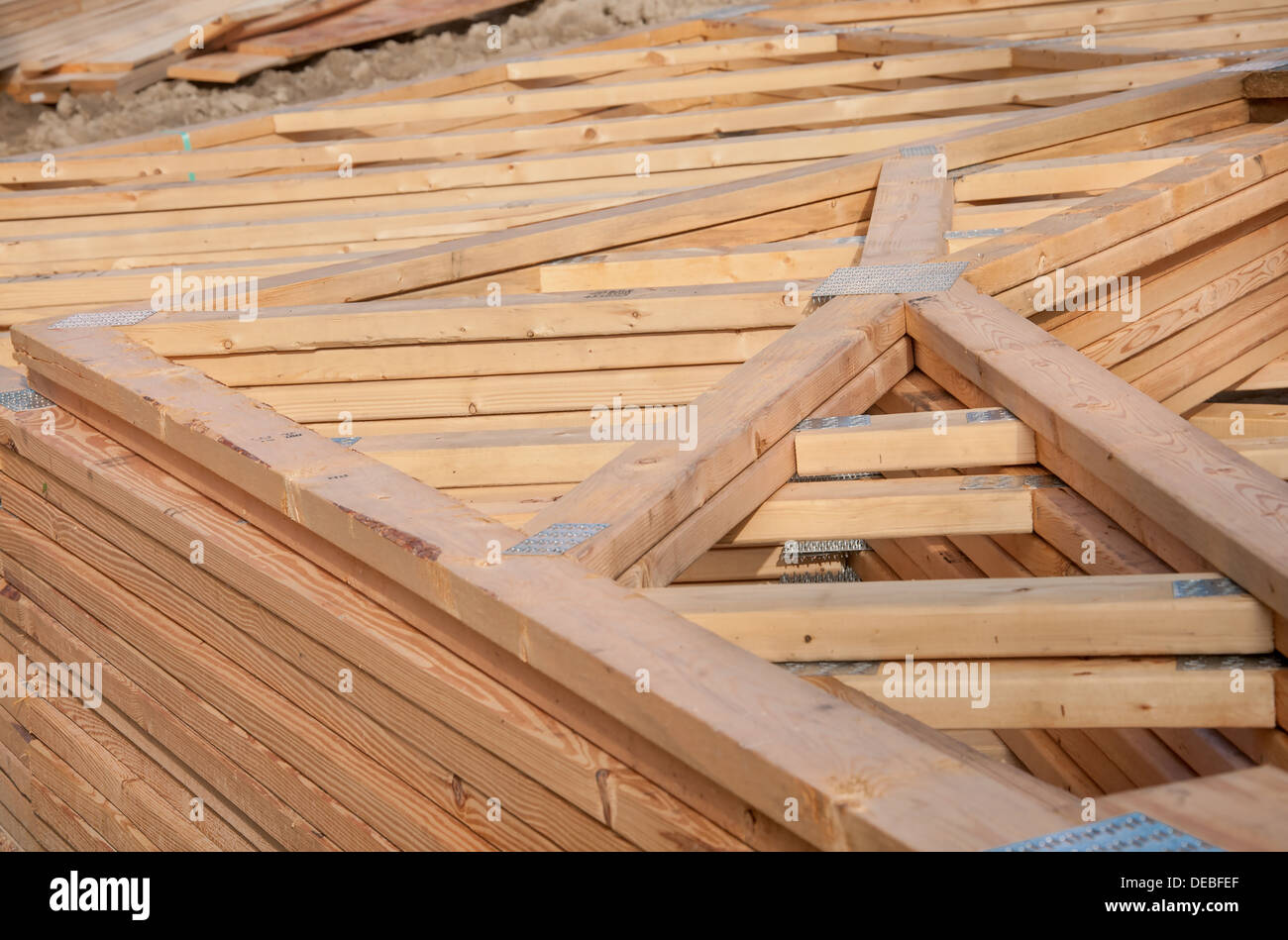 Pre fabricated and wood hi-res stock photography and images - Alamy